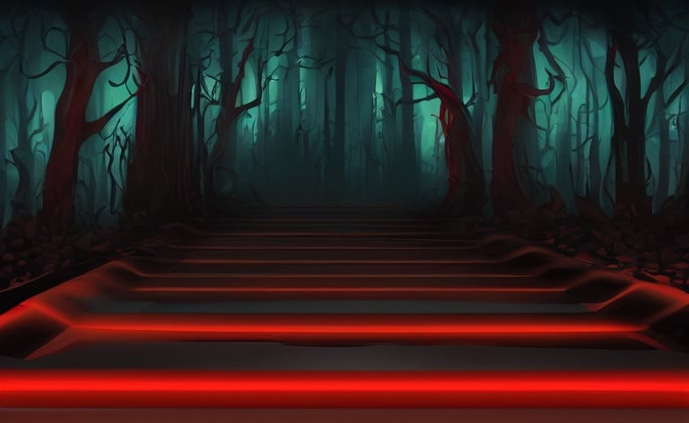 tech horror background