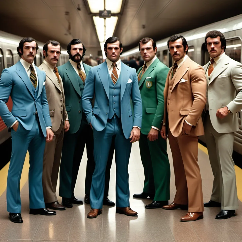 Six American men, some of Italian descent, some of I...