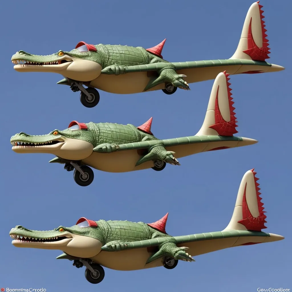 bombardino crocodilo is a flying crocodile bomber ai...