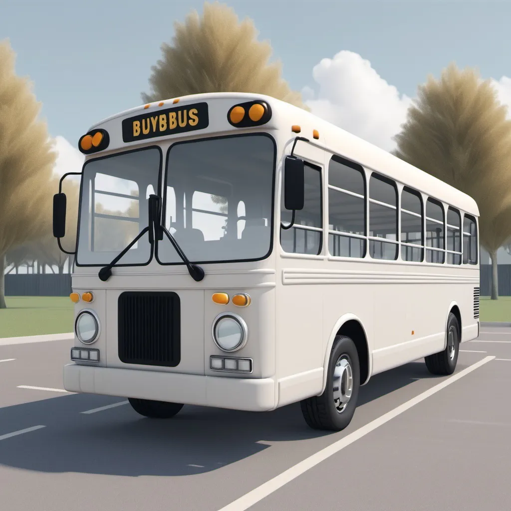 Generate a nursery bus in 2d
