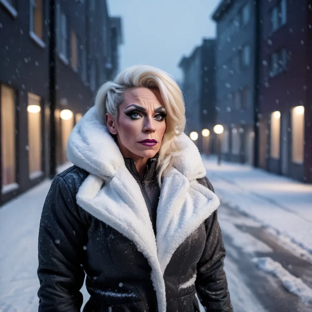 A lonely 35-year-old Finnish drag queen bodybuilder...