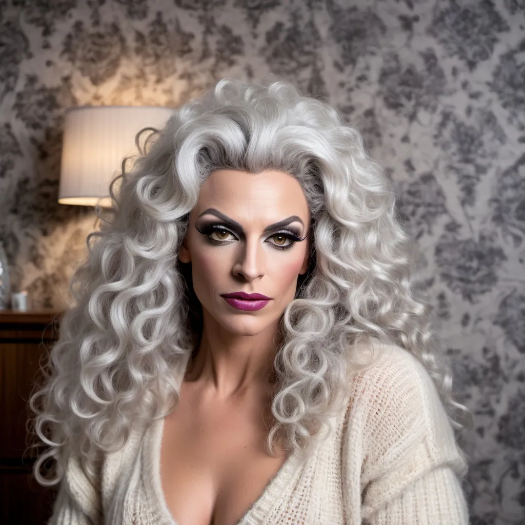 Gorgeous muscular 35-year-old French drag queen (wit...