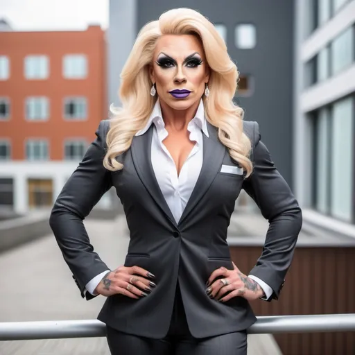 A gorgeous, very muscular, 35-year-old, Finnish drag...