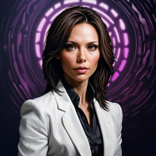 Hypnotic bimbo Lexa Doig