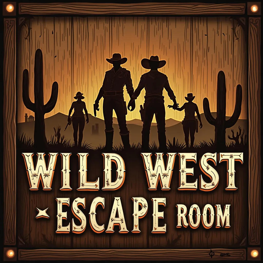 a wild west escape room advisement Facebook post