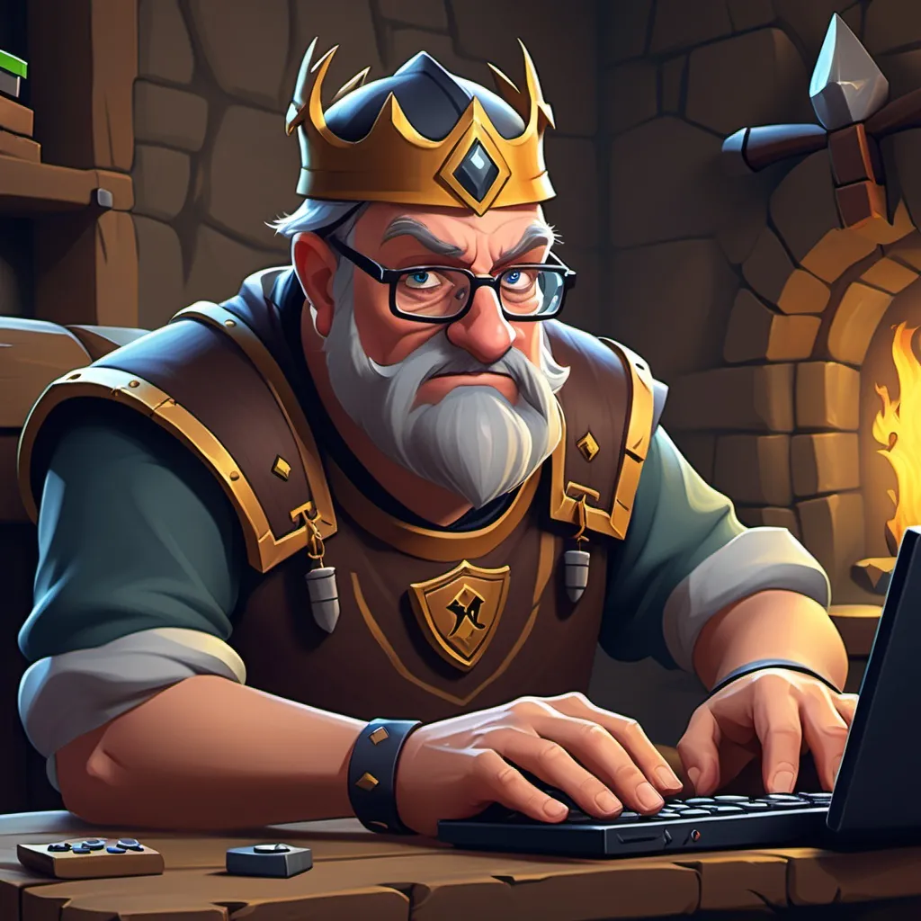 middle age gamer runescape