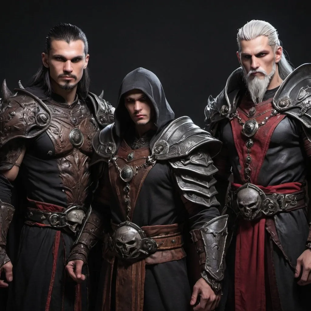 Brojud and darkness master And Calvin kroman Three...