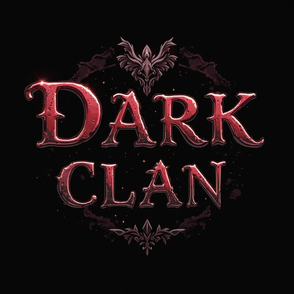 'DARK CLAN' Make a cool logo called! And make the DA...