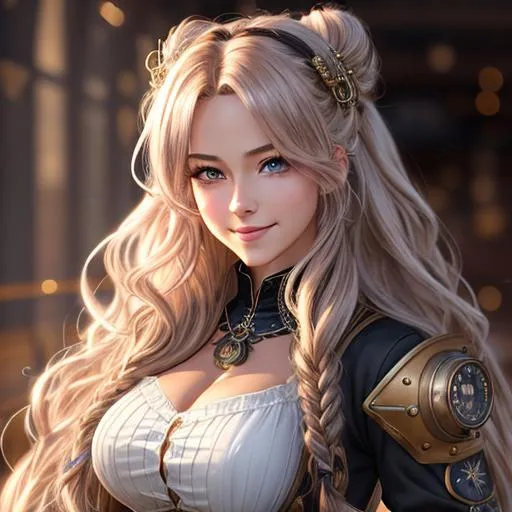 Extremely Realistic Hyperdetailed Steampunk Theme 