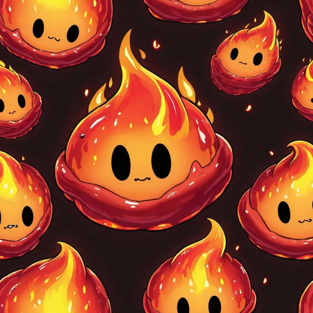 Fire slime