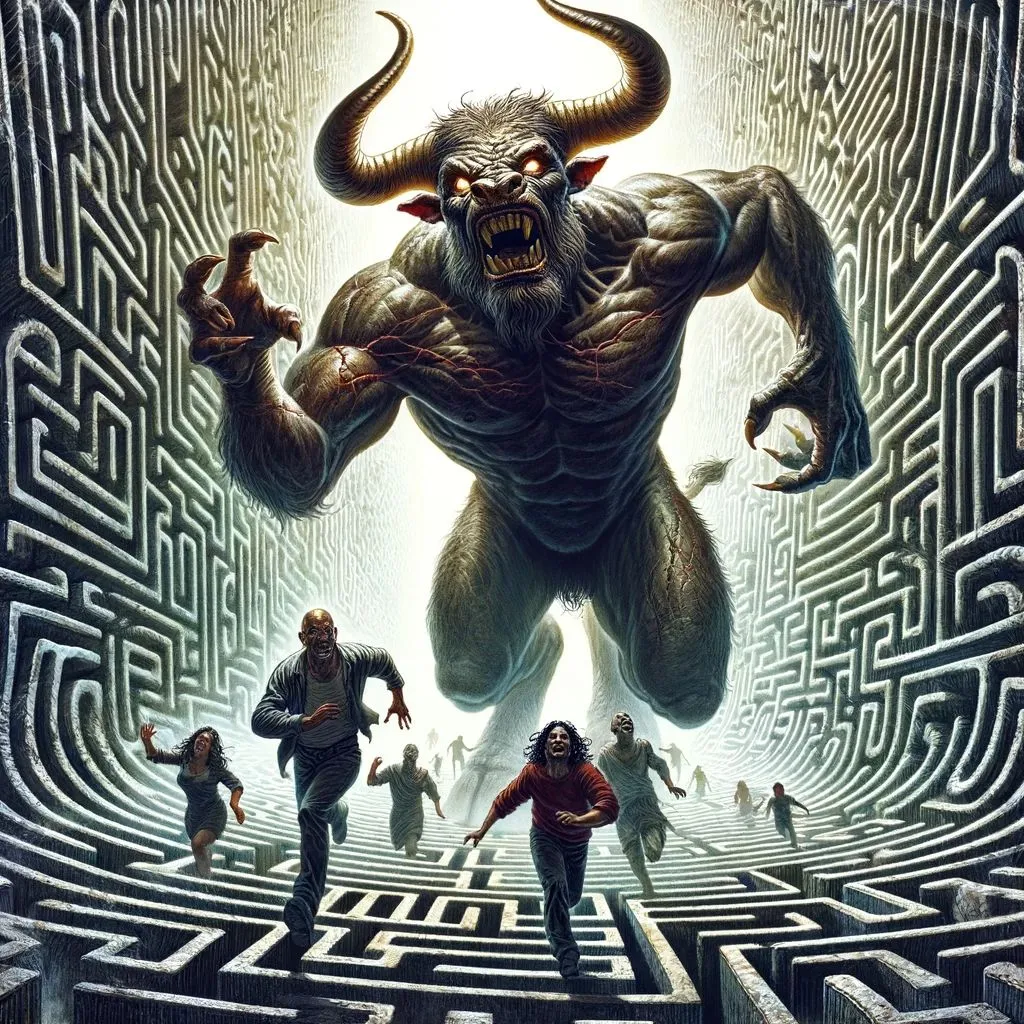 Minotaur in the Labyrinth 2
