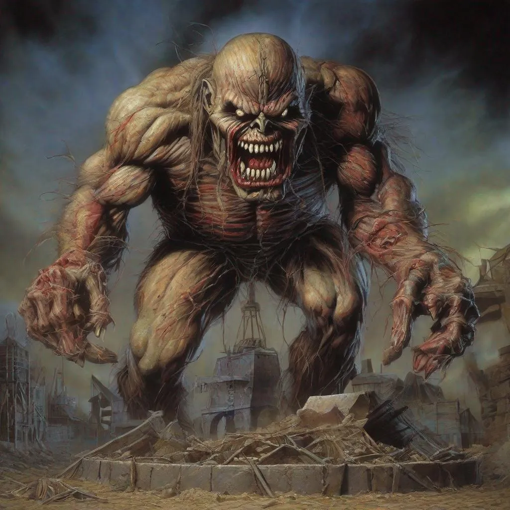 Giant Eddie from Iron Maiden | OpenArt