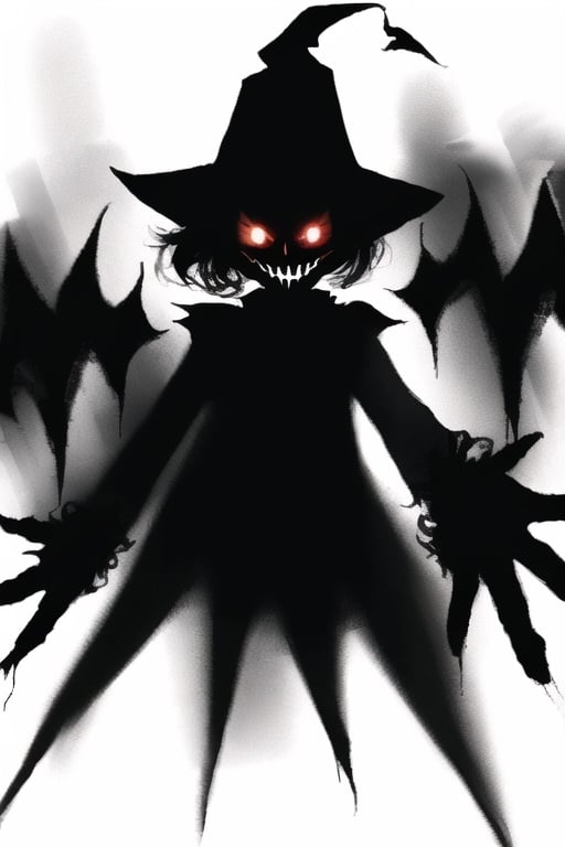 sinister shadows : dark : frightening : haunting