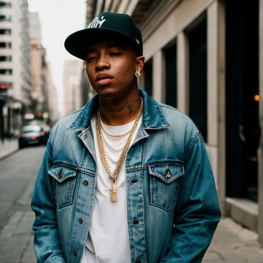 draw a rapper who transcends generations with his fa...