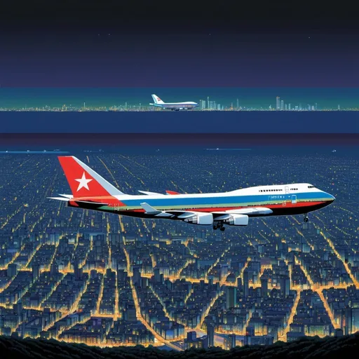 B 747김영인 airlines flying