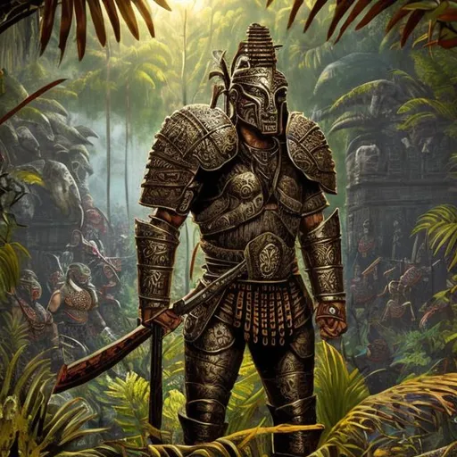 solaire of astora wearing hawaiin clothes hyperreali...