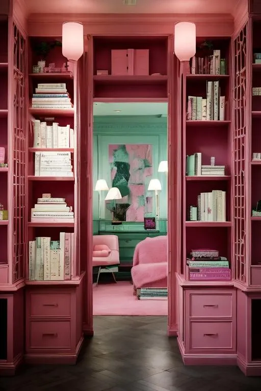 Illustrate a Victorian-era study room that's been tr... | OpenArt