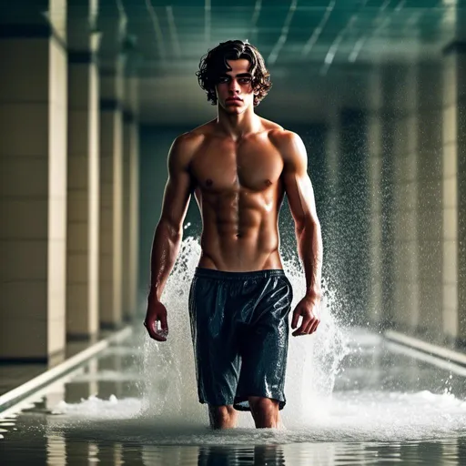 A giant muscular catboy bursts from his jeans and sh...