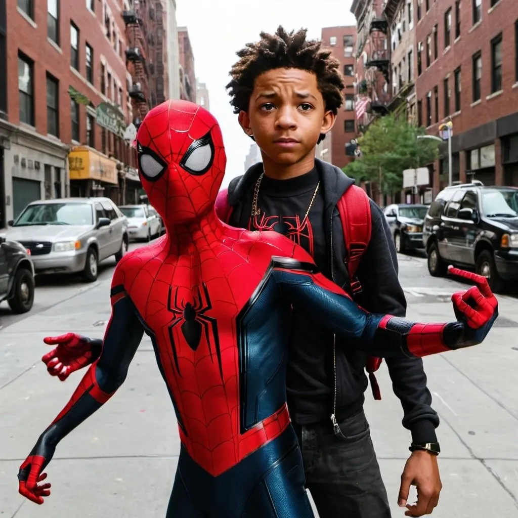 Spider -man . The way home Tom Holland spider man an...