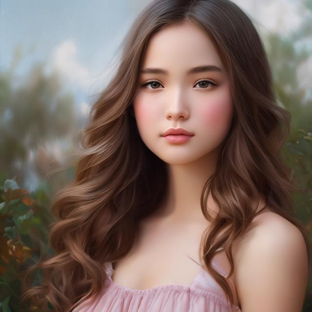 a girl american portrait heavenly beauty, 128k, 50mm...