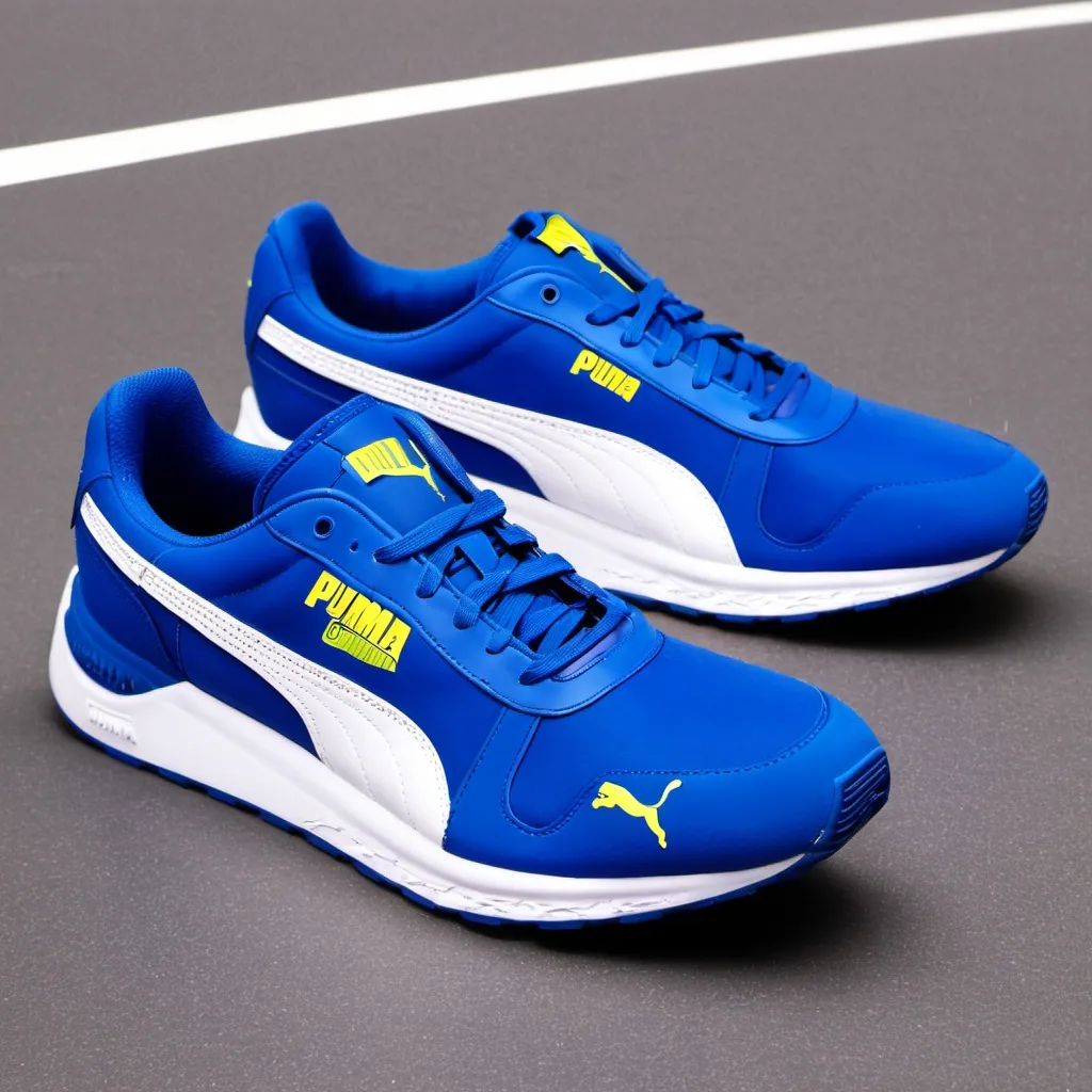 Puma blue Shoes