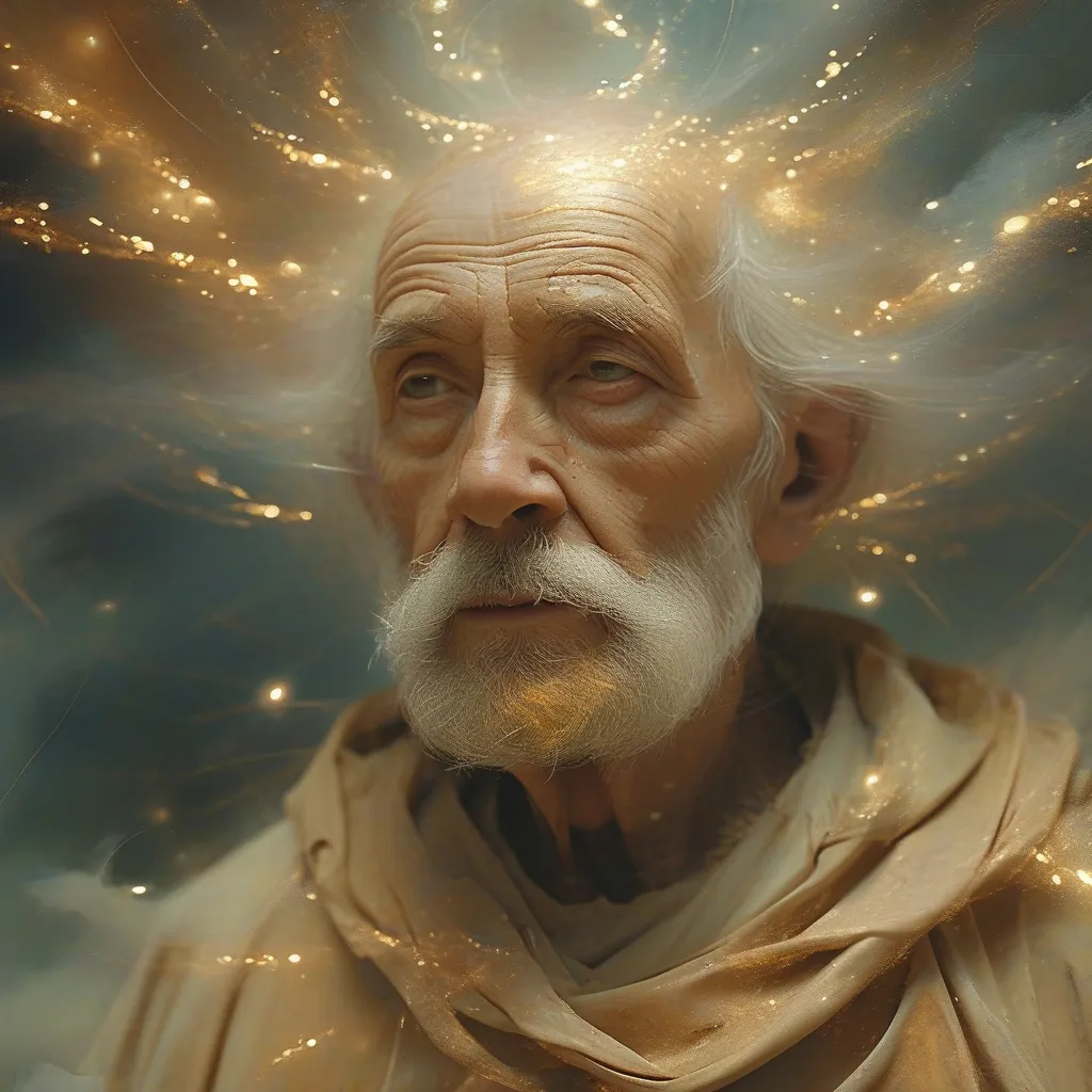 Create a transcendent artwork inspired by themes of...