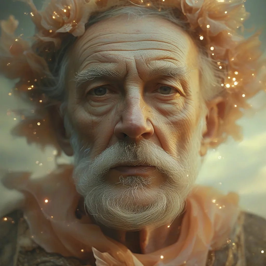 Create a transcendent artwork inspired by themes of...