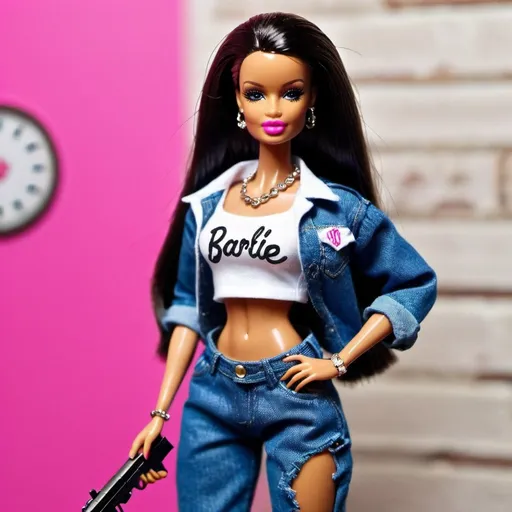 Ghetto gangster barbie