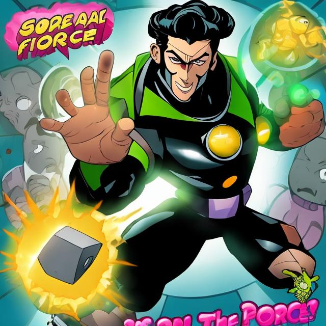 villain with the power of magnet force