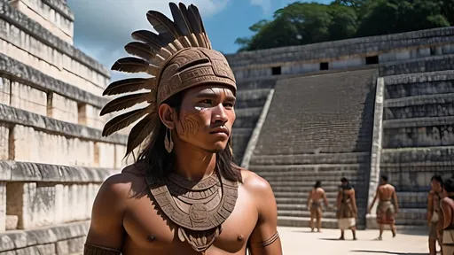 Tribals dissolving into swirling forest , volumetric...