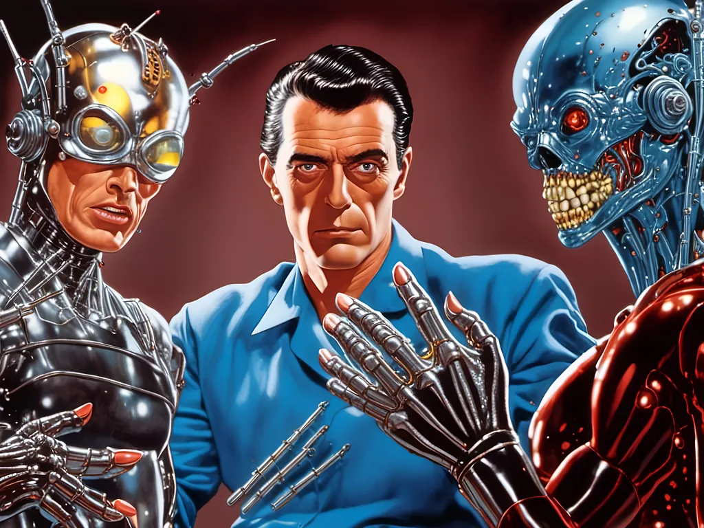 A cyborg T1000 liquid metal cat terminator like the...