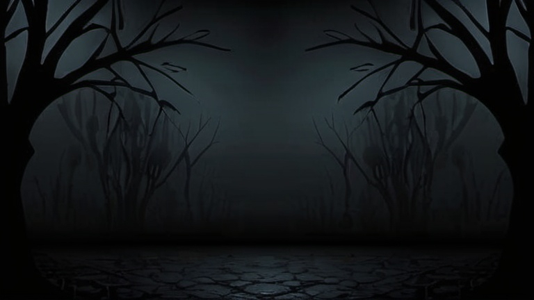 Generate a dark eerie background