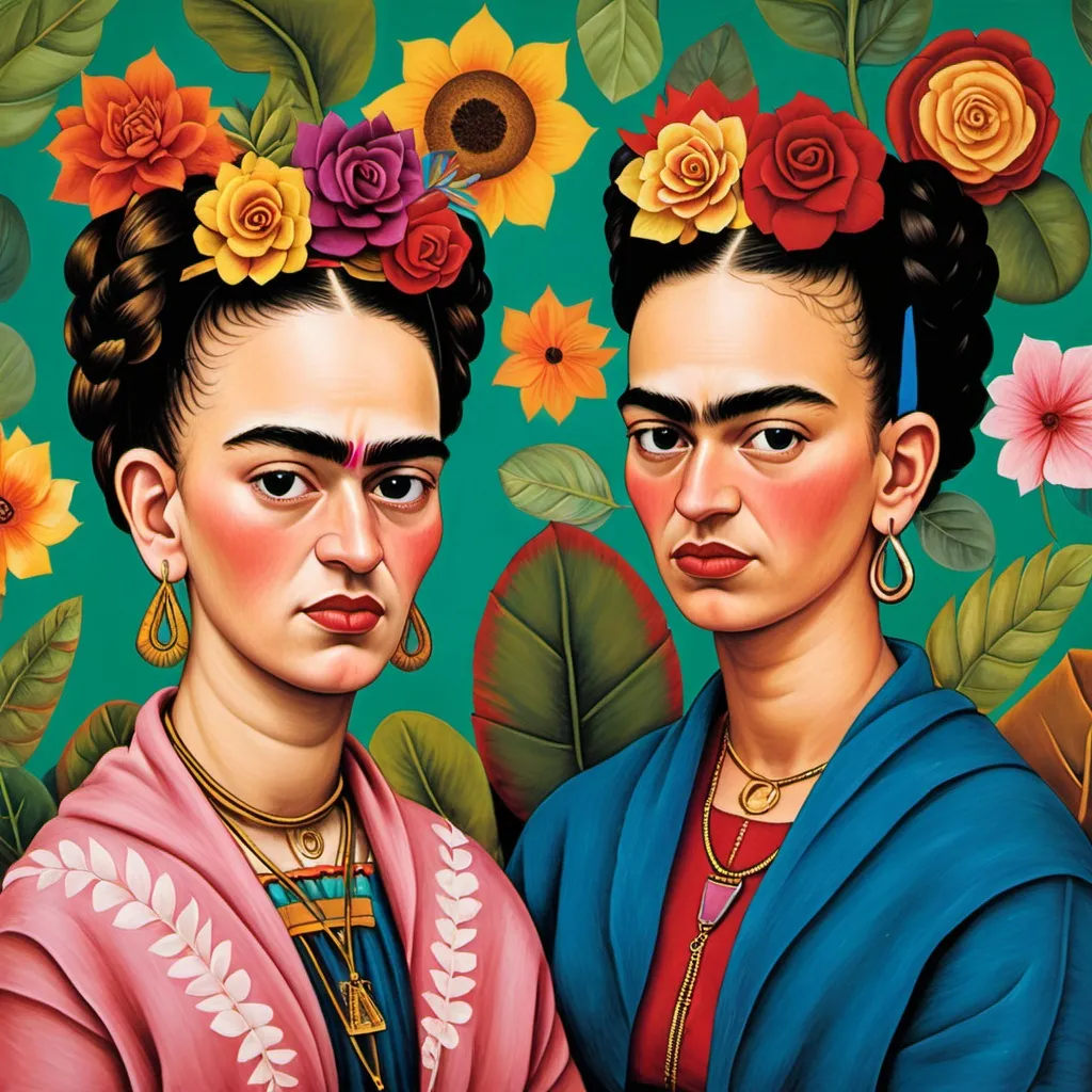 Frida Kahlo’s Two Fridas
