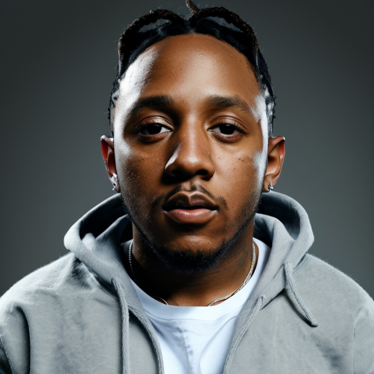 make a realistic portrait natural lighting of Kendri...