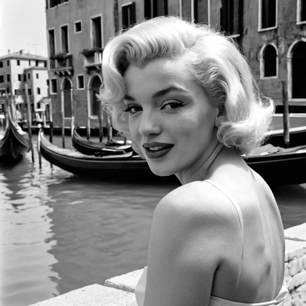 Marilyn Monroe in Venice