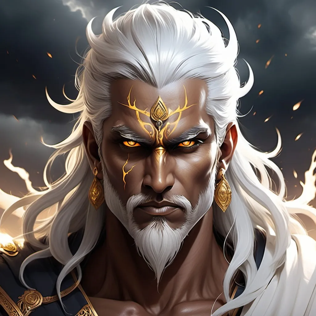 *Prompt**: "Design a male **Maruthra**, a brooding...