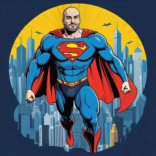 Gov Tim Walz as a superhero with a tampon