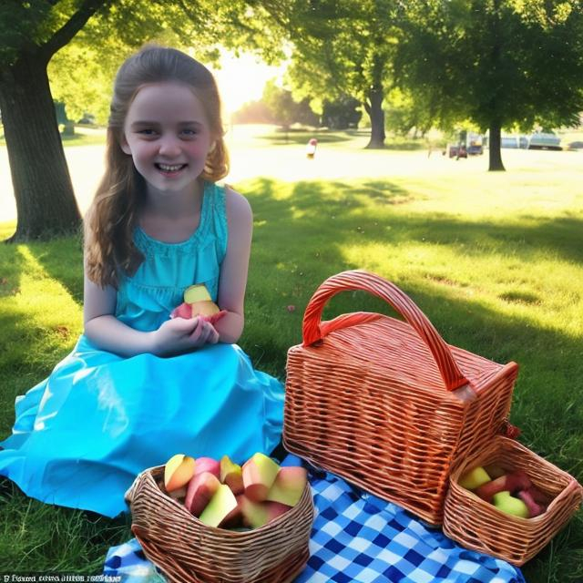 One sunny morning, Sarah woke up early and looked ou...