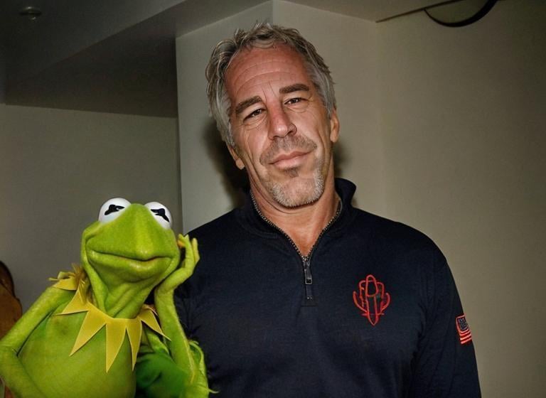 edit his face to look more like jeffrey epstein, older