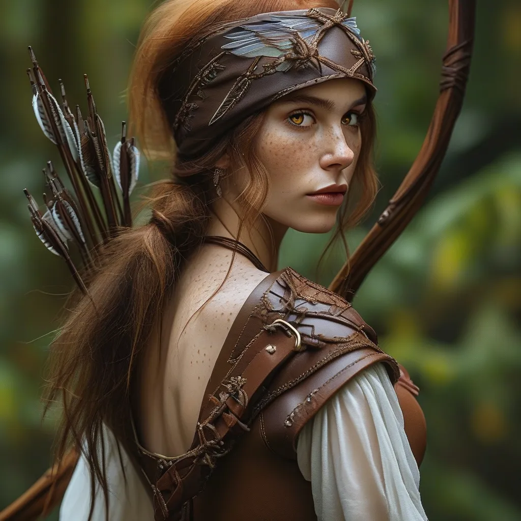 Evelyn is a slim and agile young woman with a height...