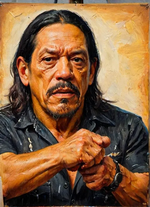 Vintage movie poster starring the actor Danny Trejo....