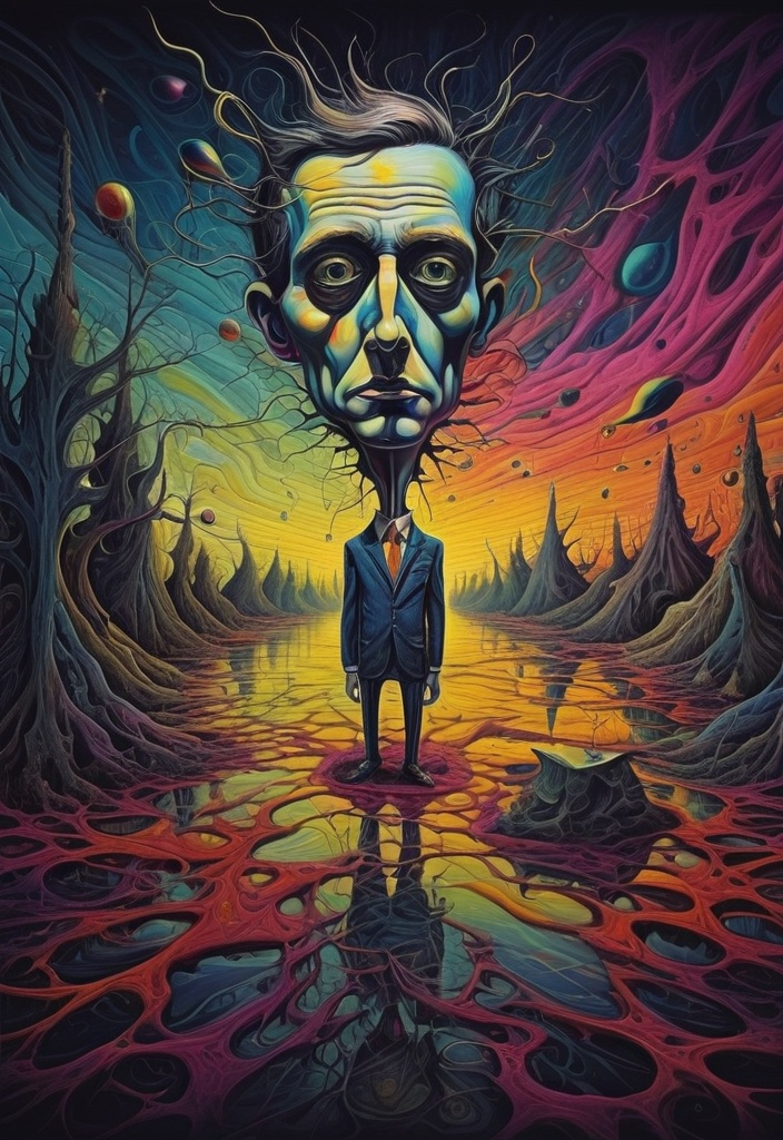 The image depicts a fine line between one person who...