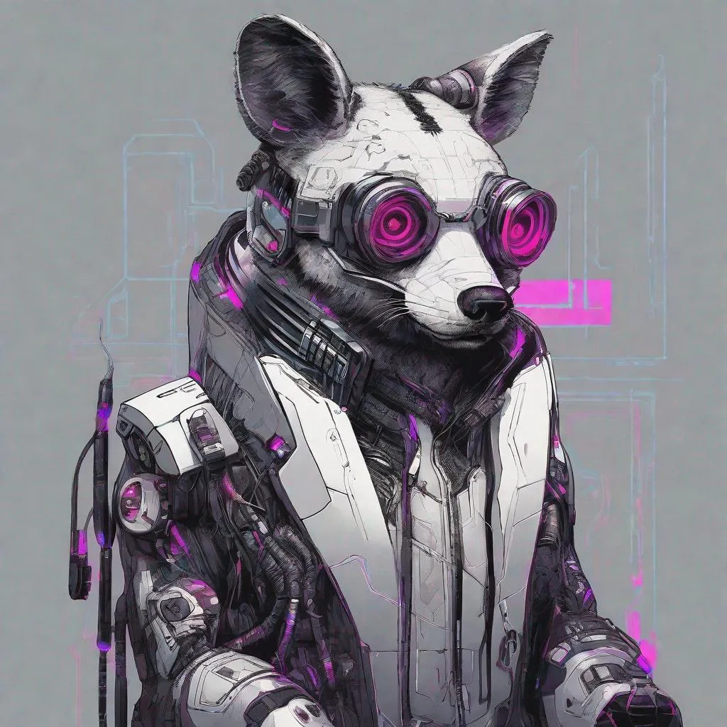cyberpunk animal