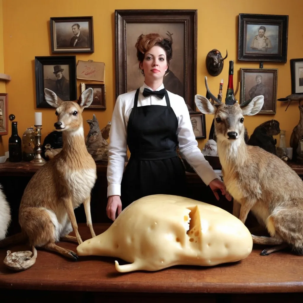 motherlovin taxidermists all up in my cheese