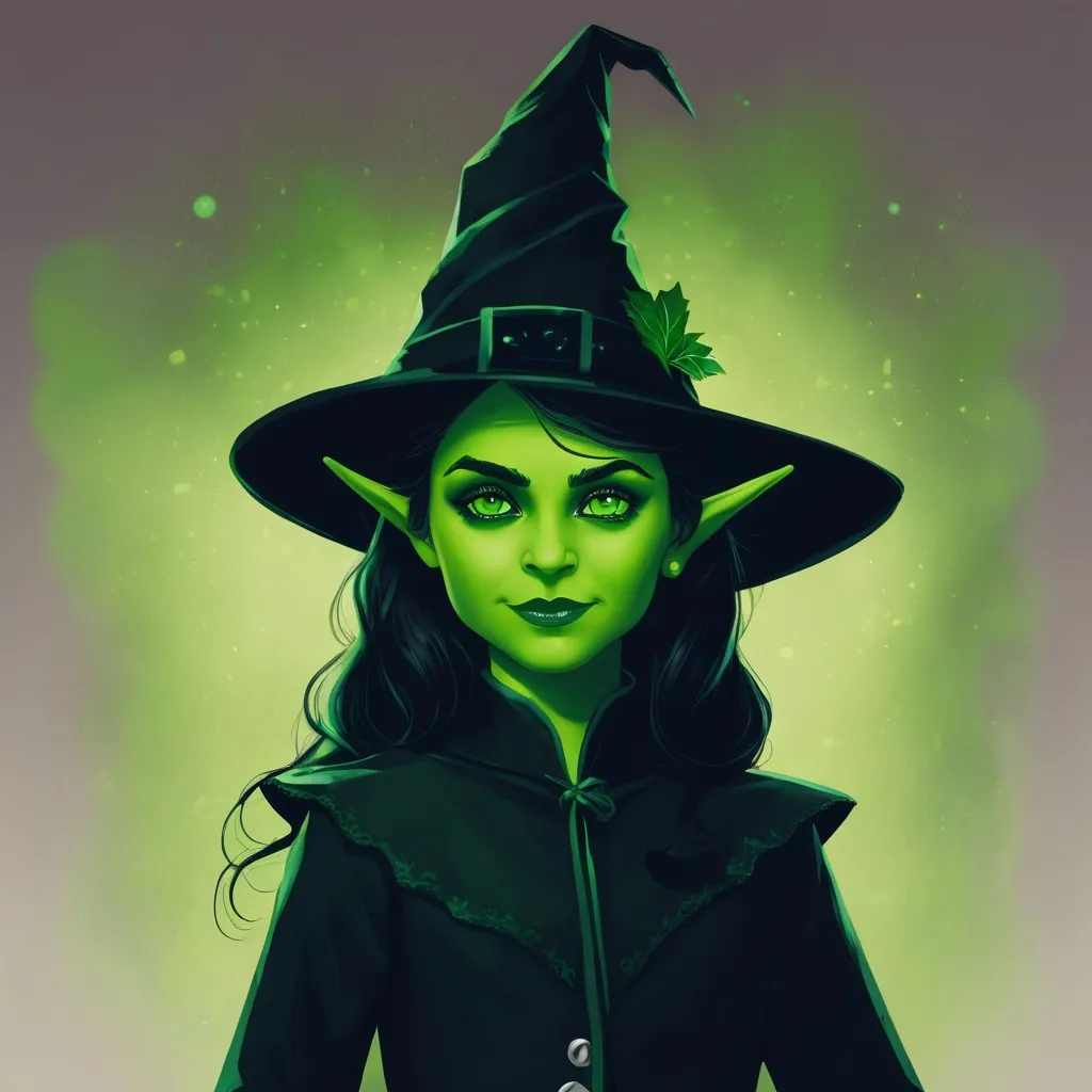 little green Elphaba