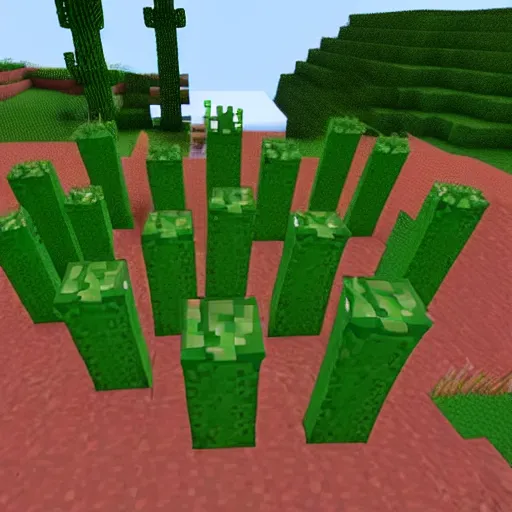 Minecraft, cactus | Stable Diffusion | OpenArt