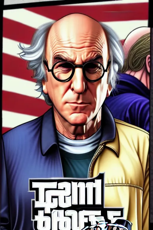 gta cover art with larry david | Stable Diffusion | OpenArt