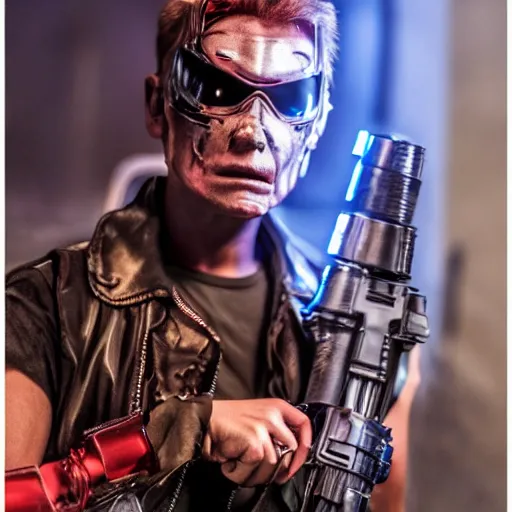 winner cosplay 2022 The Terminator IGN photo 35mm | Stable Diffusion ...
