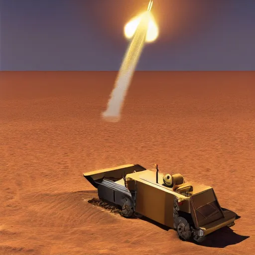 a catapult launching a nuclear bomb, desert, ultra | Stable Diffusion ...