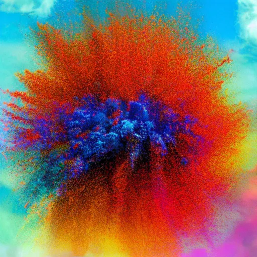 explosion of colours | Stable Diffusion | OpenArt